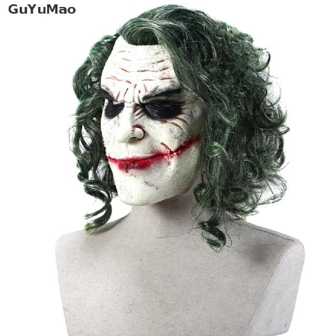 Jual TOPENG BADUT JOKER HORROR DENGAN UT HIJAU UNTUK HALLOWEEN ...