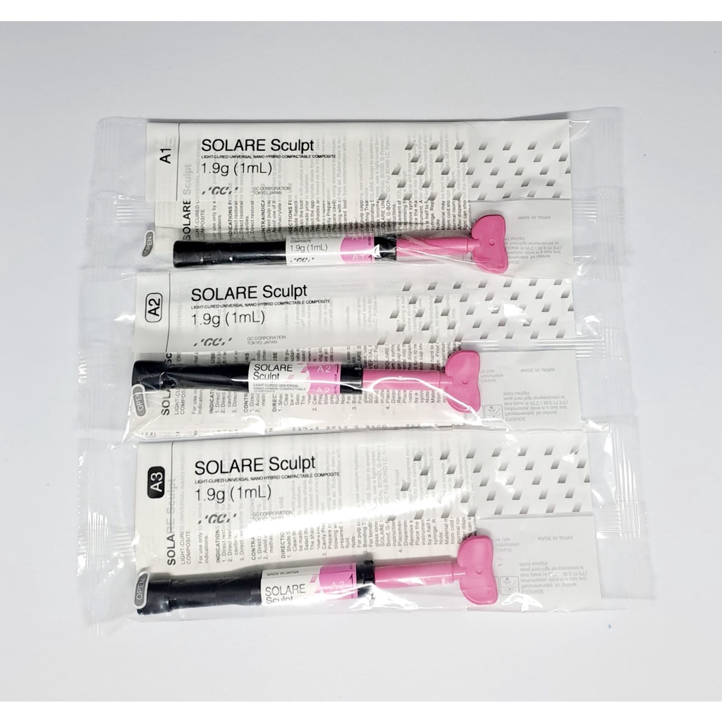Jual Solare Sculpt Composite Tambal Gigi Sinar Veener GC Jepang ...