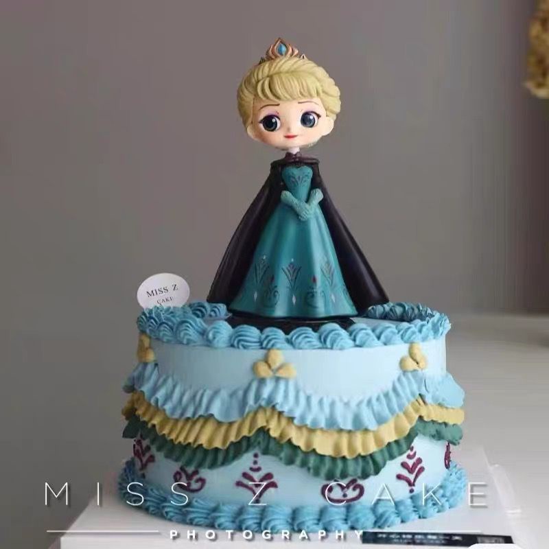 Jual HBD Topper Boneka Princess Frozen Elsa Anna Olaf Salju Snow ...