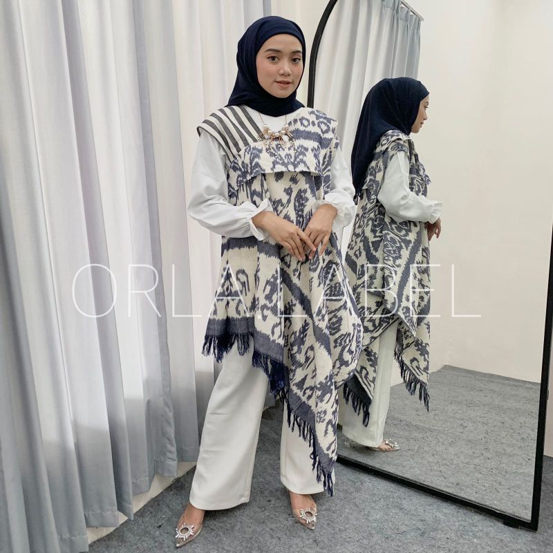 Jual (READYSTOCK) SASHI MIDIDRESS tenun / baju kondangan tenun / dress ...