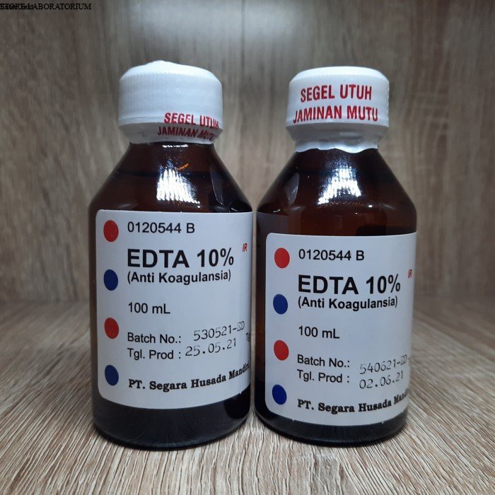 Jual LARUTAN EDTA 10% INDOREAGEN 100mL | Shopee Indonesia