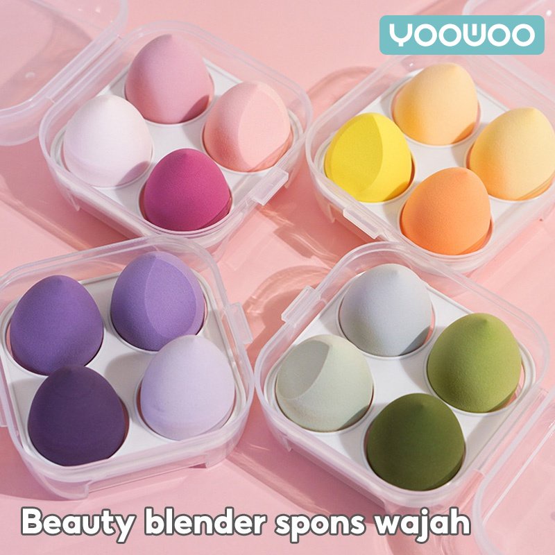 Jual YooWoo beauty blender / spons beauty / spons puff /Spons Blender ...