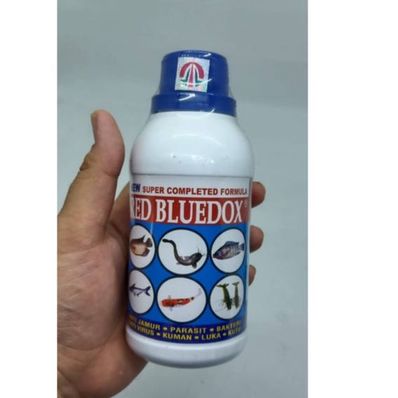 Jual RED BLUEDOX 250 ML OBAT IKAN ANTI JAMUR PARASIT BAKTERI KUMAN DAN ...