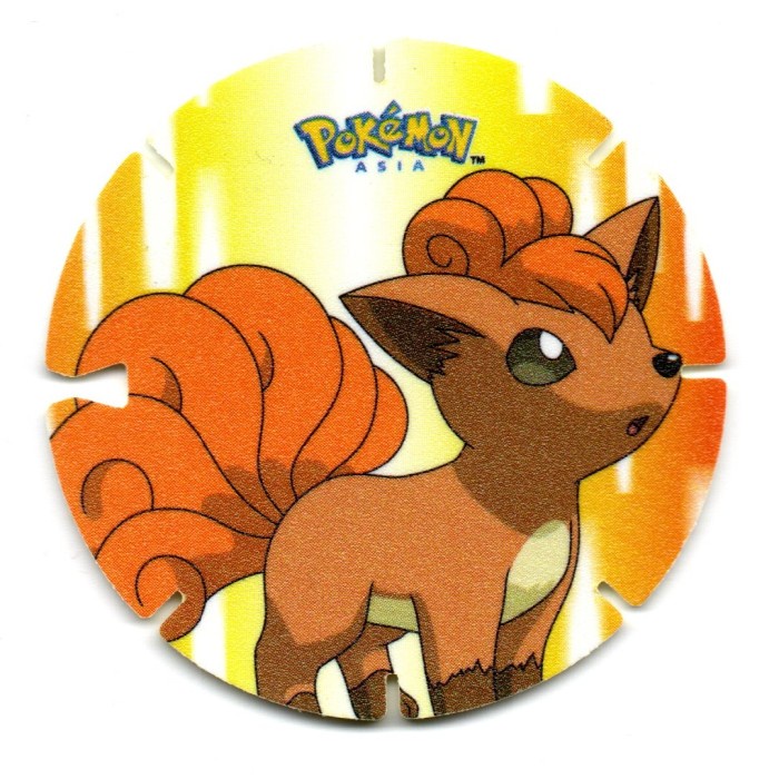 Jual Koin Pokemon Tazos 9 Vulpix Chiki Balls | Shopee Indonesia
