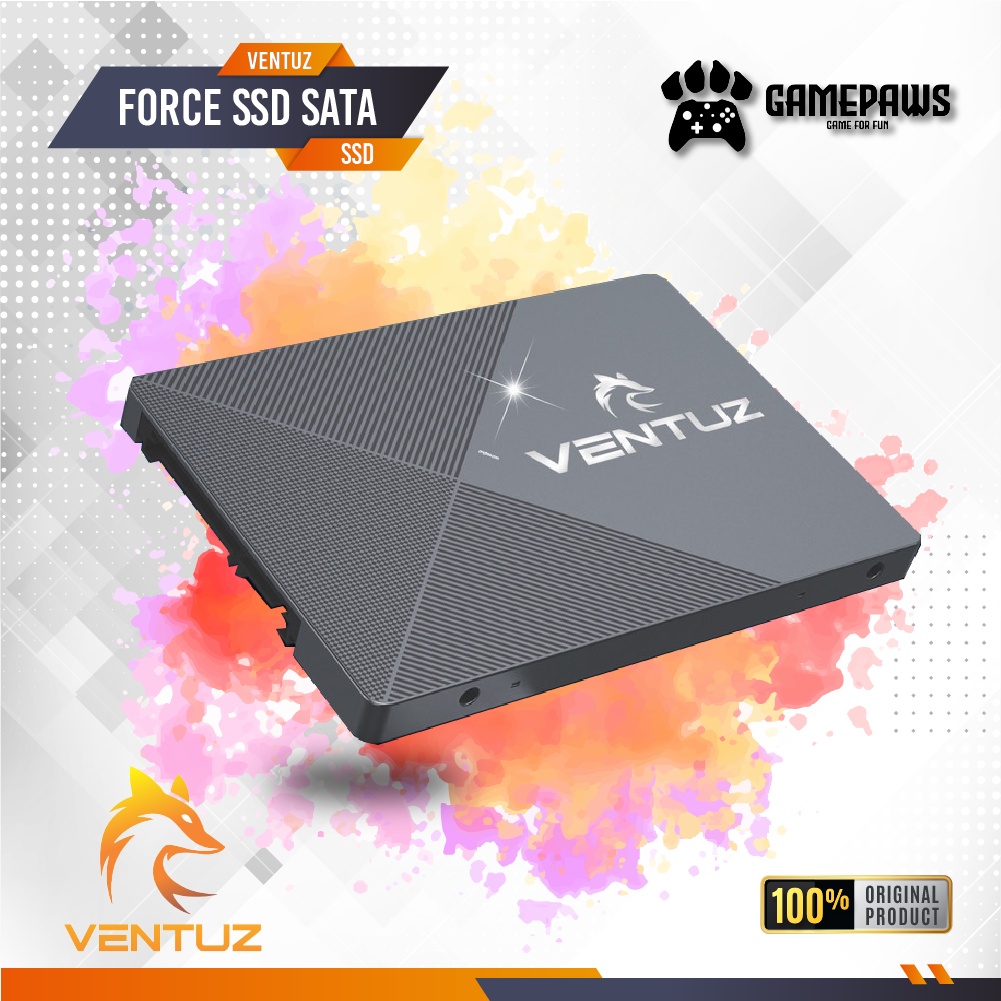 Jual VENTUZ Force 128GB | 256GB | 512GB SSD SATA III 2.5" | Shopee ...