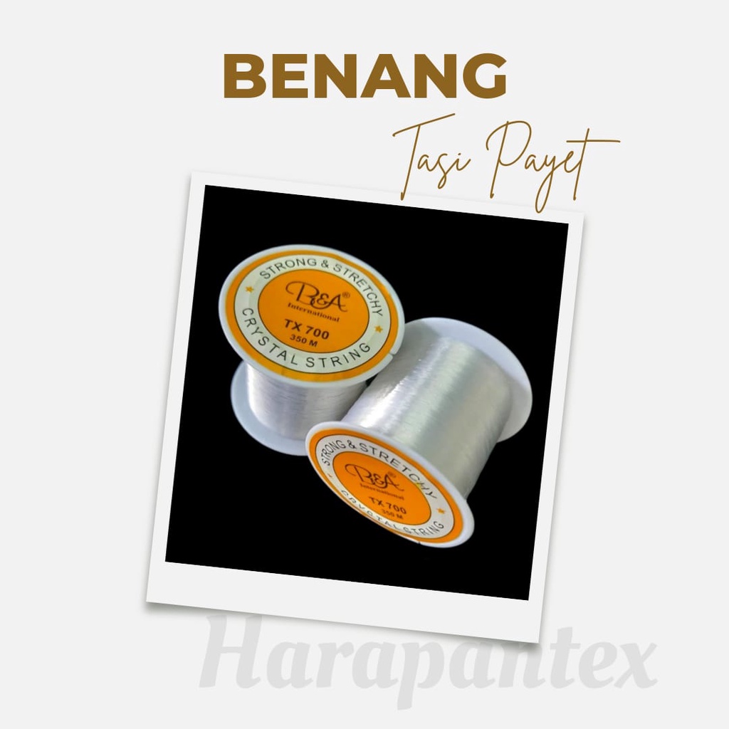 Jual Benang Tasi/Benang Payet/Benang Senar/0,2mm | Shopee Indonesia