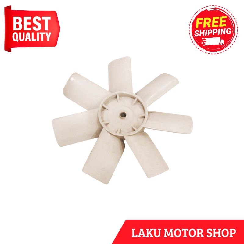 Jual Kipas Perontok Padi Universal Putih Kipas Radiator Universal Putih ...