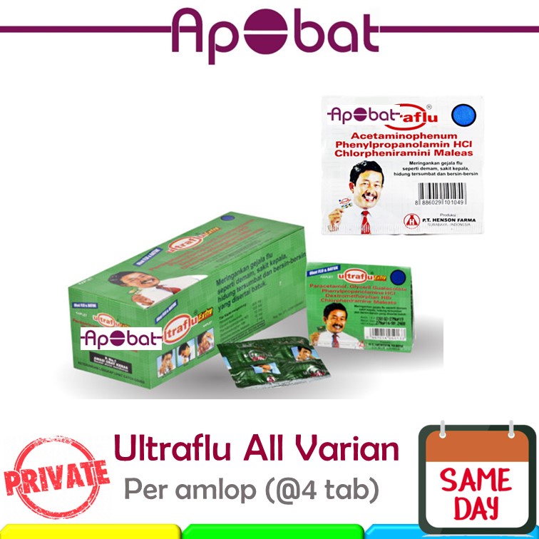 Jual - ApObat - Strip 4 Tablet Ultraflu PE Extra Ekstra Obat Ultra Flu ...