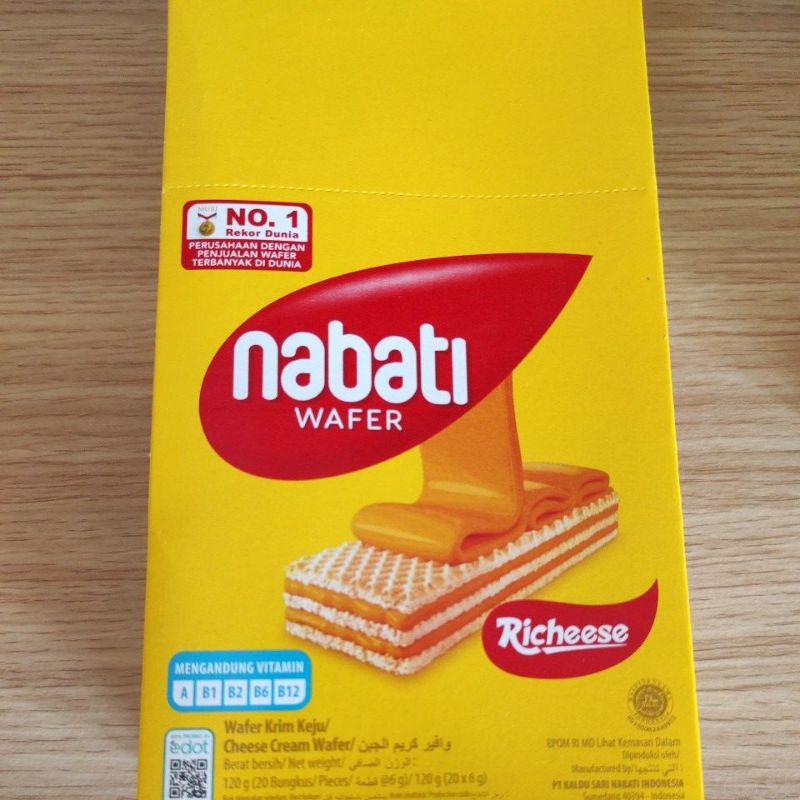 Jual Richeese nabati wafer keju 6gr | Shopee Indonesia