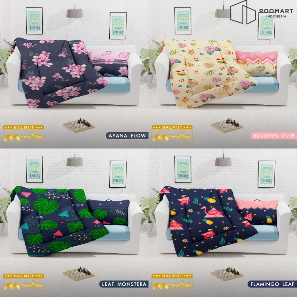 Jual Balmut Home Made Bantal Selimut Karakter dan Dewasa 2in1 Balmut ...