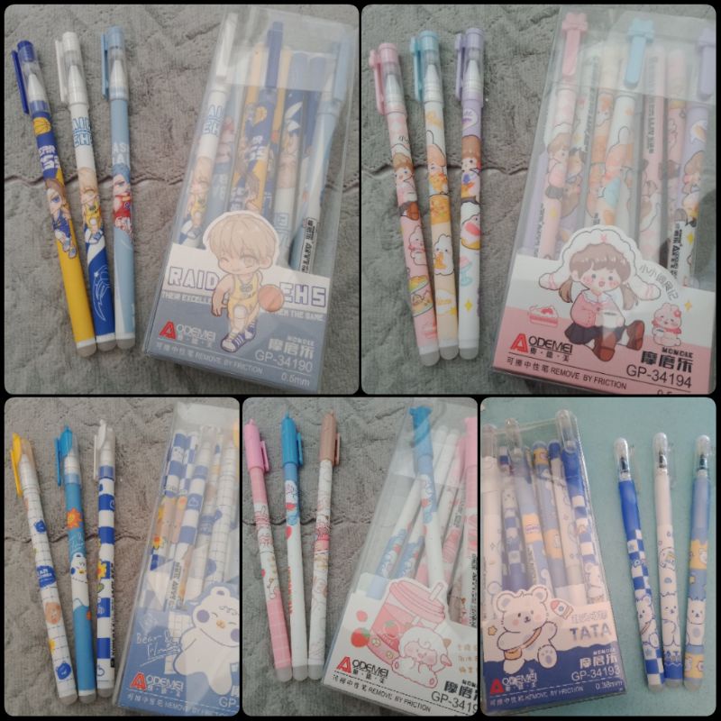Jual erasable pen/pulpen hapus - tinta hitam | Shopee Indonesia