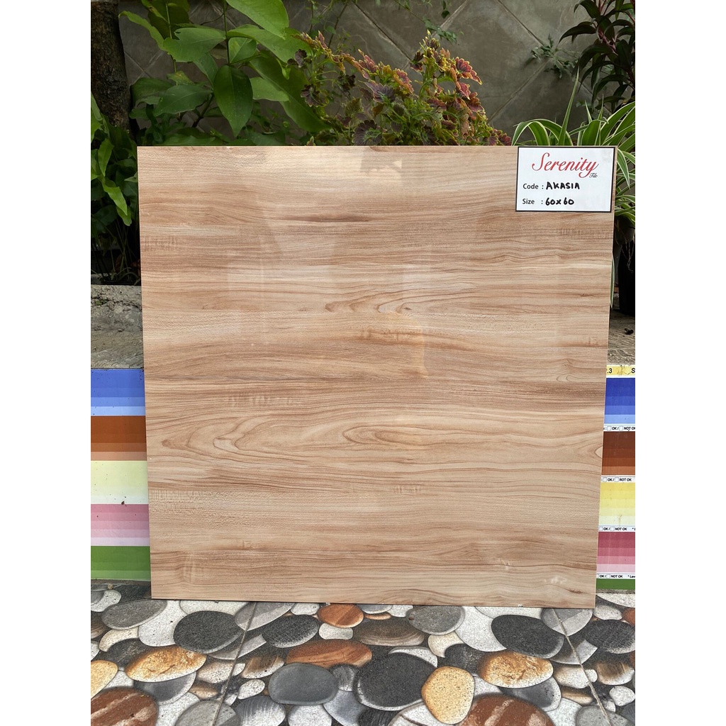 Jual GRANITE LANTAI 60x60 AKASIA / SERENITY / GLOSSY | Shopee Indonesia