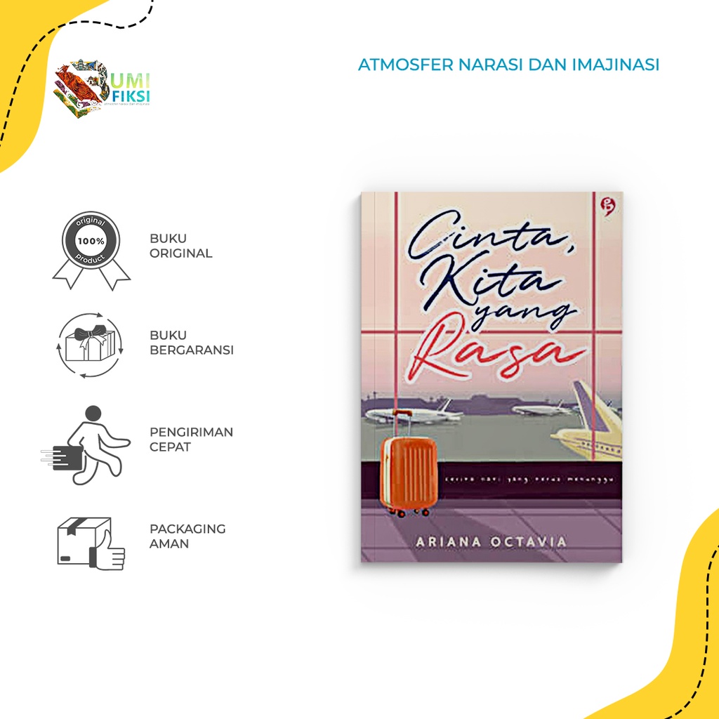Jual Buku Novel - Cinta Kita Yang Rasa - Ariana Octavia - Gagas Media ...