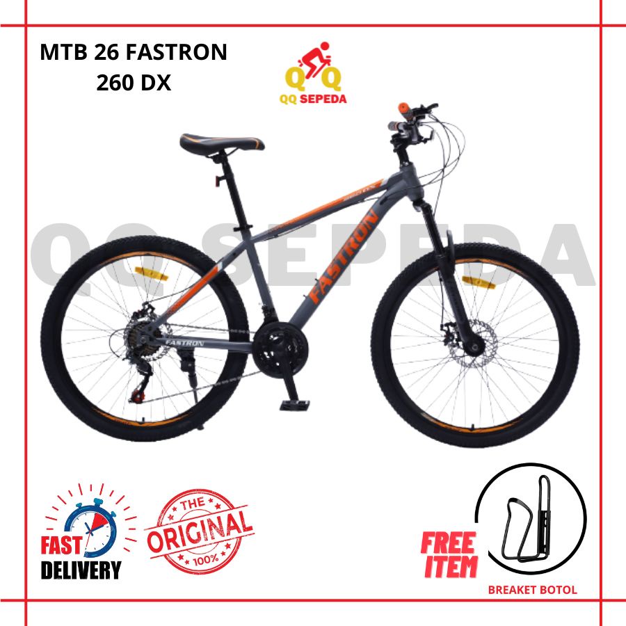Jual SEPEDA GUNUNG MTB 26 INCH FASTRON 260 DX 8 SPEED | Shopee Indonesia