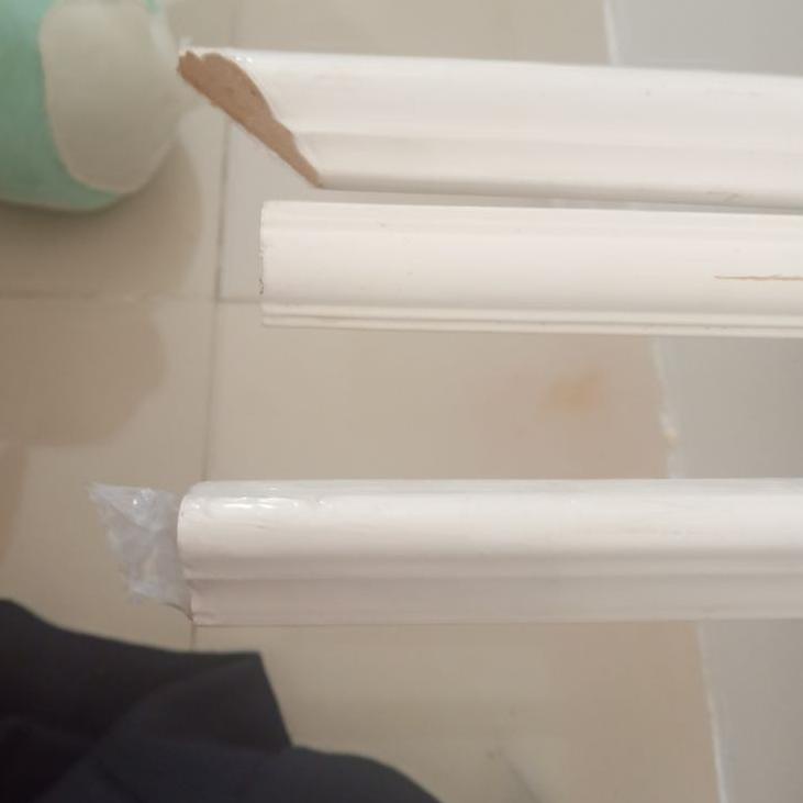 Jual Wall panel molding profile dinding kayu bukan walpaper wallpaper ...