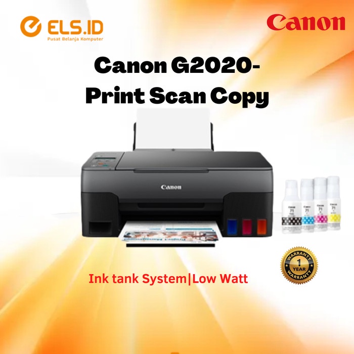 Jual Canon G2020 Print Scan Copy - ink tank system | Shopee Indonesia