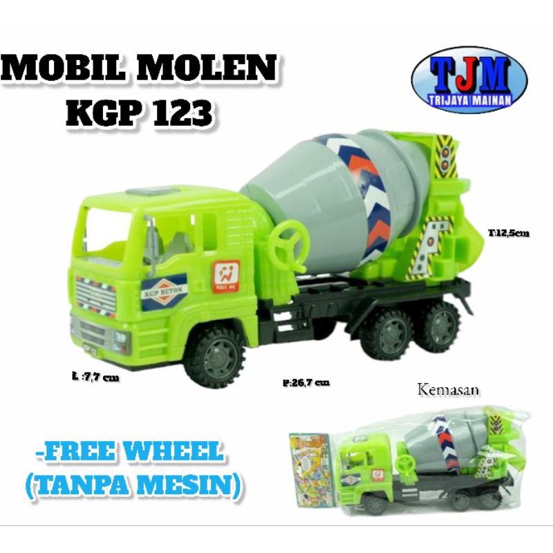 Jual Mobil molen /mobol adukan pasir /mobil semen #kgp123 | Shopee ...