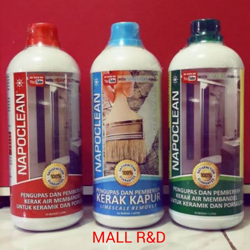 Jual PEMBERSIH KAMAR MANDI NAPOCLEAN 1 LITER | Shopee Indonesia