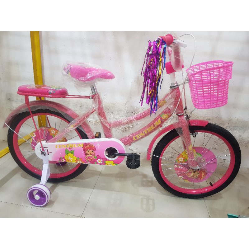 Jual Sepeda Anak Sepeda Mini 18 inch CENTRUM Warna PINK | Shopee Indonesia
