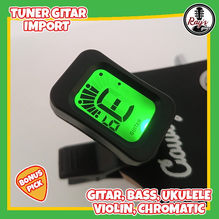 Jual Tuner Gitar Digital Alat Stem Gitar Clip Guitar Tuner | Shopee ...