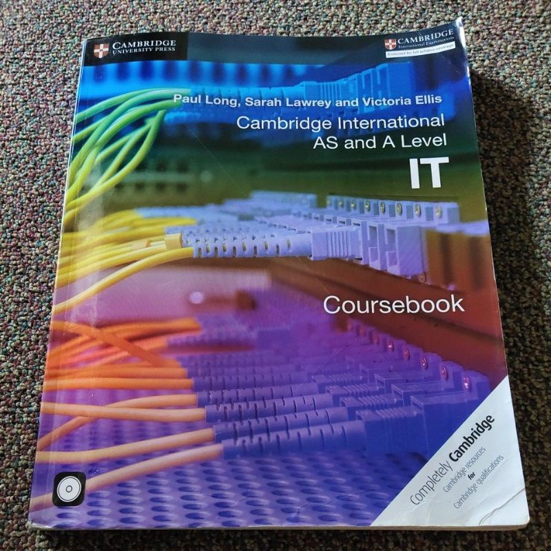Jual Cambridge International AS and A Level IT Coursebook | Shopee ...