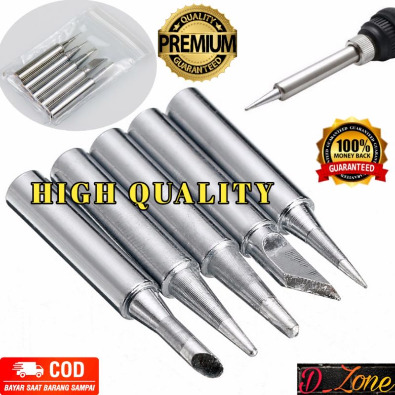 Jual Kepala Mata Solder Iron Tips 900M-T 5 PCS Silver | Shopee Indonesia