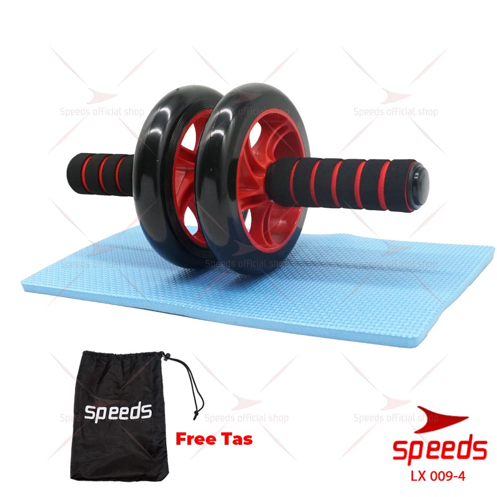 Jual SPEEDS Ab Roller / Double Wheel Ab Wheel Alat Latihan Otot Perut ...