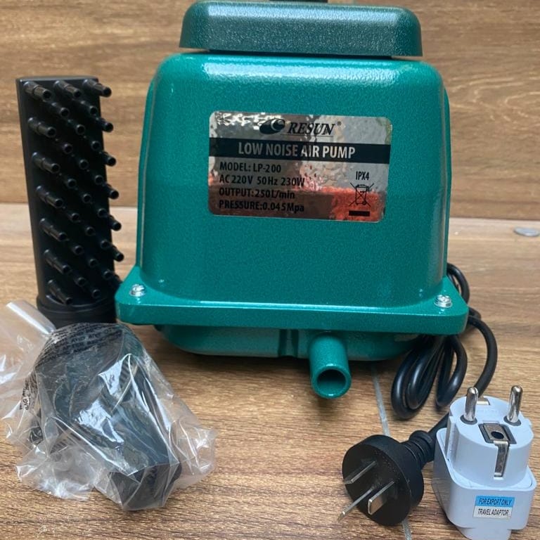 Jual RESUN LP 200 POMPA AERATOR Original/GARANSI COLOKAN INDONESIA ...