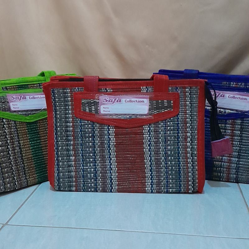 Jual Tas Hajatan Tenun Tikar Ukuran Mini (Muat Gula 3Kg) / Tas Hajatan ...