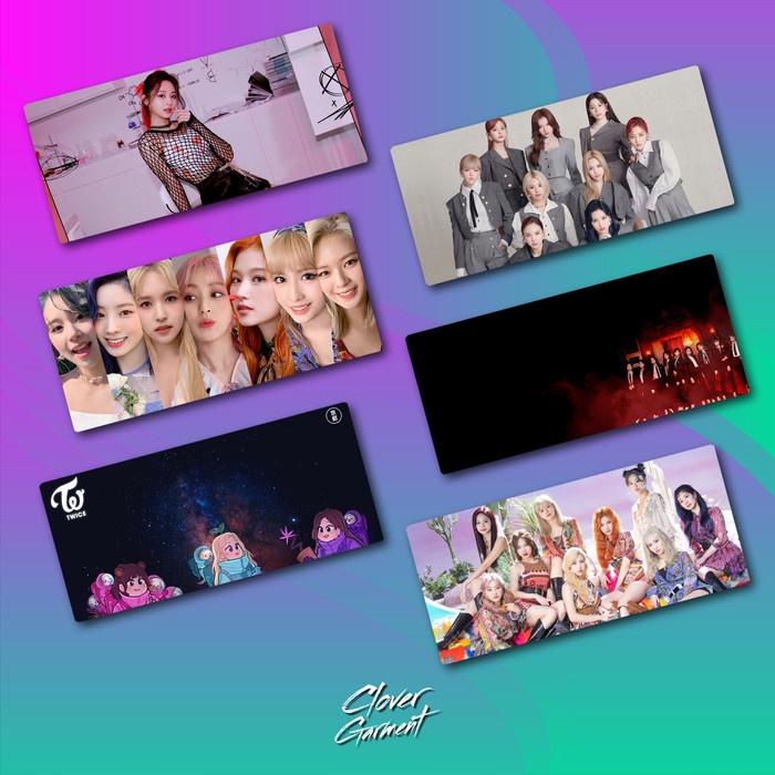 Jual Twice Custom Gaming Mousepad Deskmat Korean Girls Band S M L XL ...