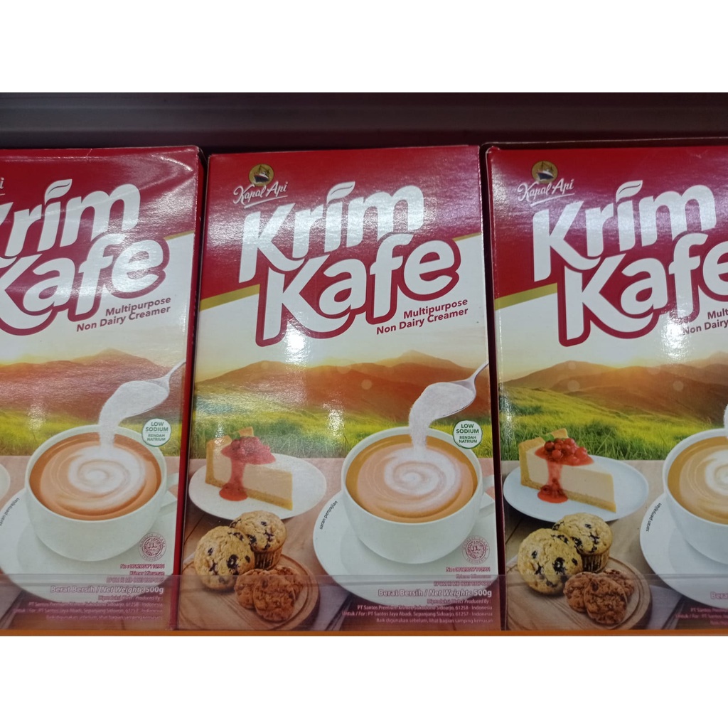 Jual KAPAL API KRIM KAFE 500gr BOX BESAR | Shopee Indonesia