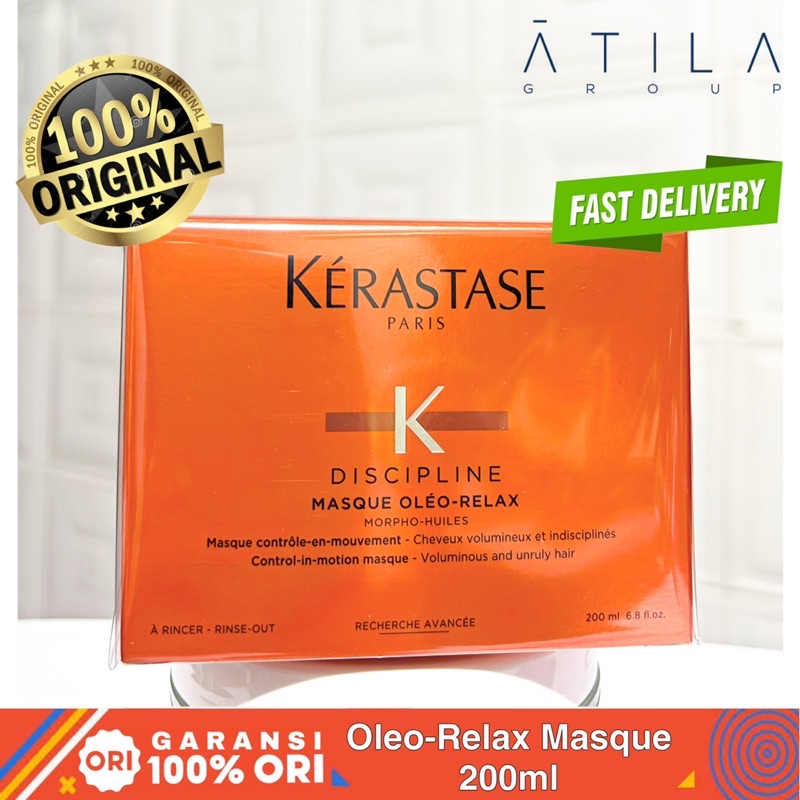 Jual Kerastas* Masque Oleo Relax 200ml | Masker Rambut Kasar dan Tebal ...