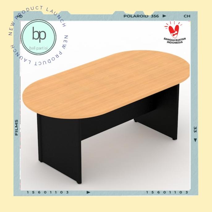 Jual Meja Rapat Kantor / Meja Meeting Uno Uct 1734 Oval (Uk 180*90*75Cm ...