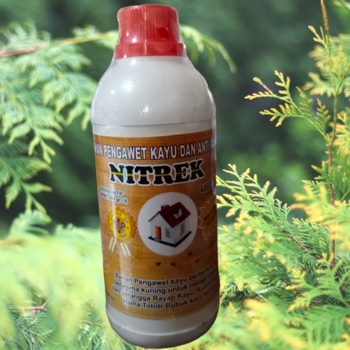 Jual Obat Anti Rayap Pengawet Kayu Totor Obat Rayap Tanaman NITREK ...