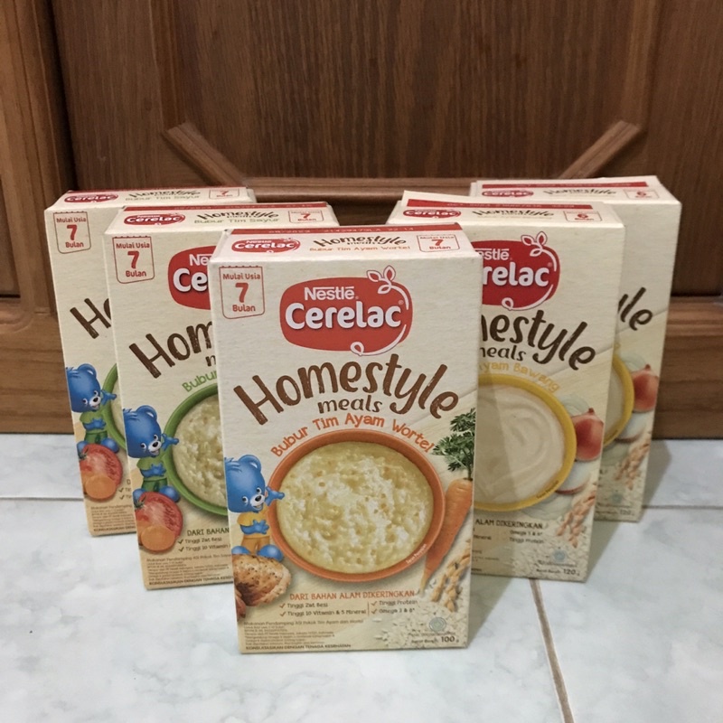 Jual Nestle Cerelac Bubur Sereal / Nestle Cerelac Homestyle Meal ...