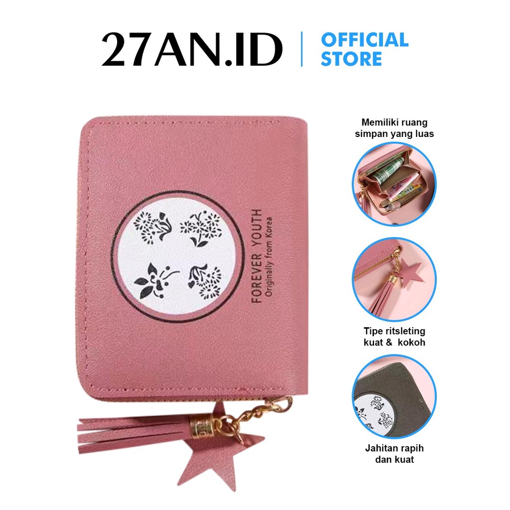 Jual Dompet Mini Resteting Wanita D2166 Dompet Koin/Uang Kertas Import ...