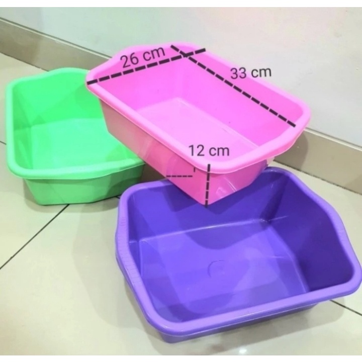 Jual K458 !! Keranjang WARNA Baskom Box Kotak Tahu / Bak Plastik Pasir ...