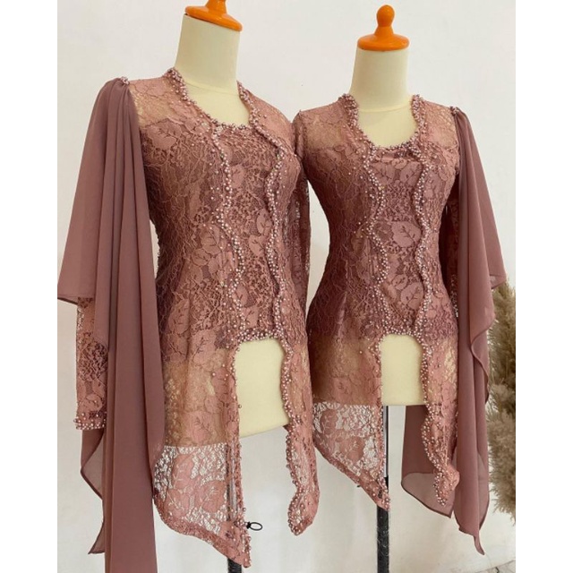 Jual kebaya payet brokat ( pree order) kebaya wisuda - kebaya pesta ...