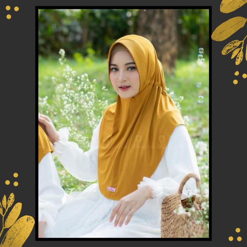 Jual New Naura Hijab Serut Original Linalivia | Shopee Indonesia