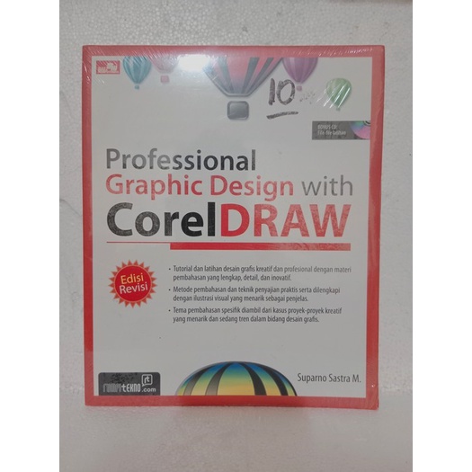 Jual BUKU PROFESIONAL GRAPHIC DESIGN WITH CORELDRAW | Shopee Indonesia