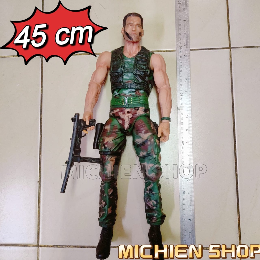 Jual Action Figure Predator Arnold Schwarzenegger Neca | Shopee Indonesia