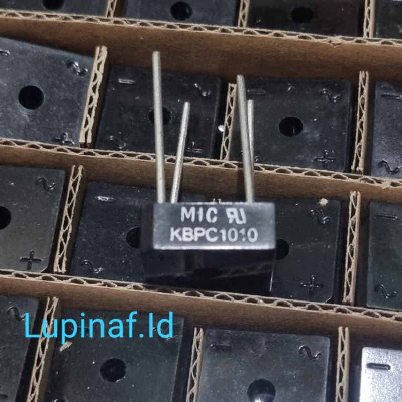 Jual DIODA BRIDGE 10A KBPC1010 KBPC 1010 MIC | Shopee Indonesia