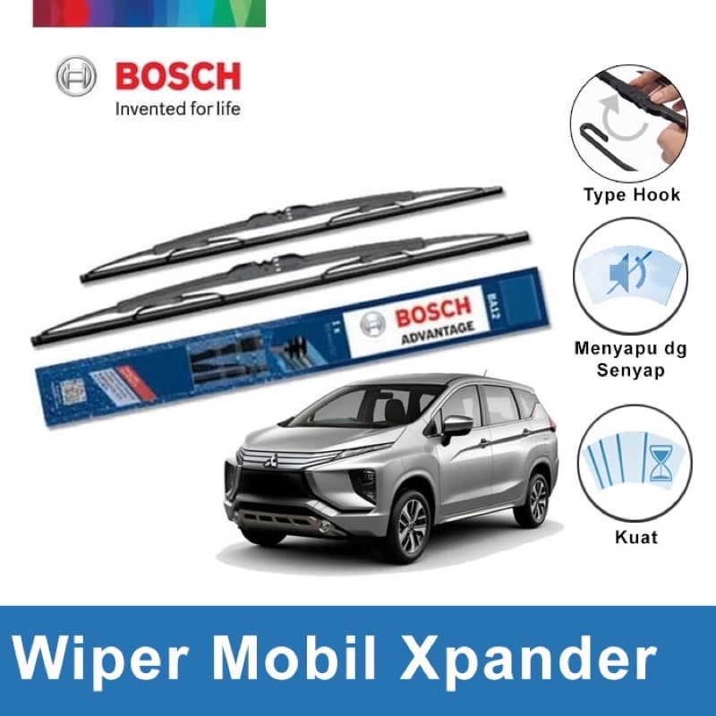 Jual XPANDER MITSUBISHI WIPER BOSCH ADVANTAGE BESI SEPASANG SET MEDAN ...