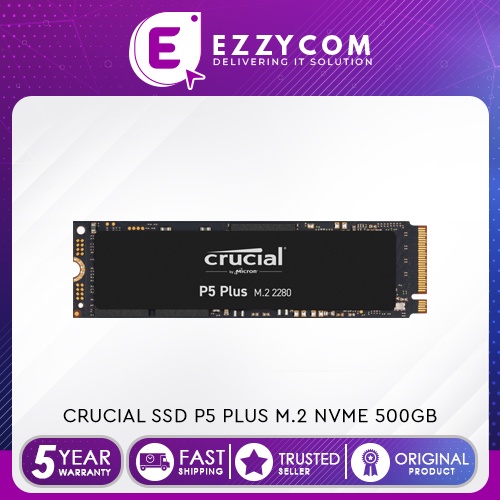 Jual Crucial SSD P5 Plus M2 2280 NVME PCie Gen4 500gb | Shopee Indonesia