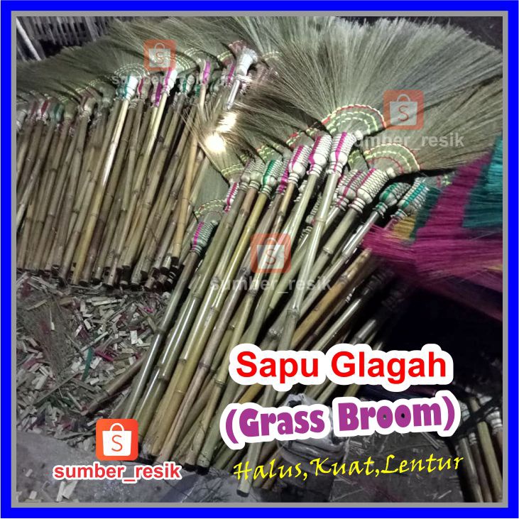 Jual Sapu Lantai Asli Rumput Glaga Gagang Cendani | Shopee Indonesia
