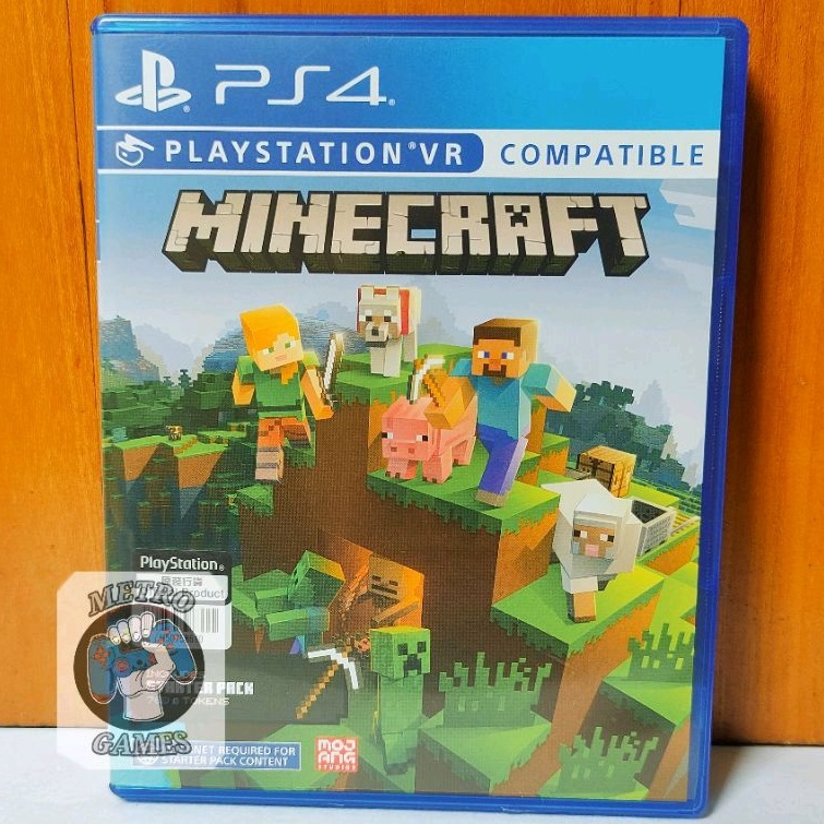 Jual PS4 Minecraft Playstation 4 Edition PS4 Kaset Mine Craft Minecraf ...