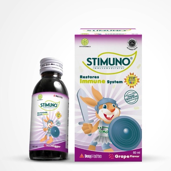Jual Stimuno Sirup 60 ML Imunomodulator Herbal | Shopee Indonesia