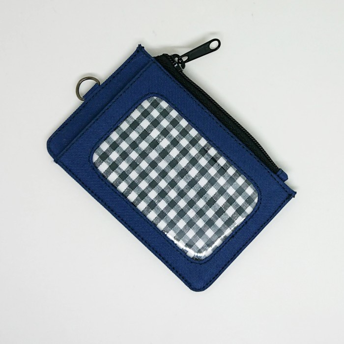 Jual ID CARD HOLDER / DOMPET ID CARD & TALI GANTUNGAN - NAVY | Shopee ...