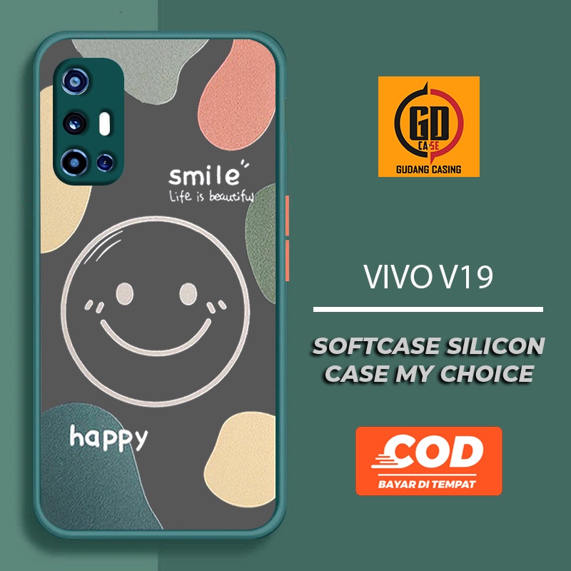 Jual Case VIVO V19 Case Hp VIVO V19 Case Mychoice Gudang Casing [SMILE] Casing Hp Aesthetic ...