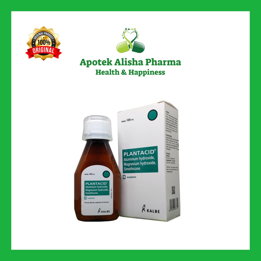 Jual Plantacid Suspensi 100ml - Plantasid Sirup Antasida Syrup Obat ...